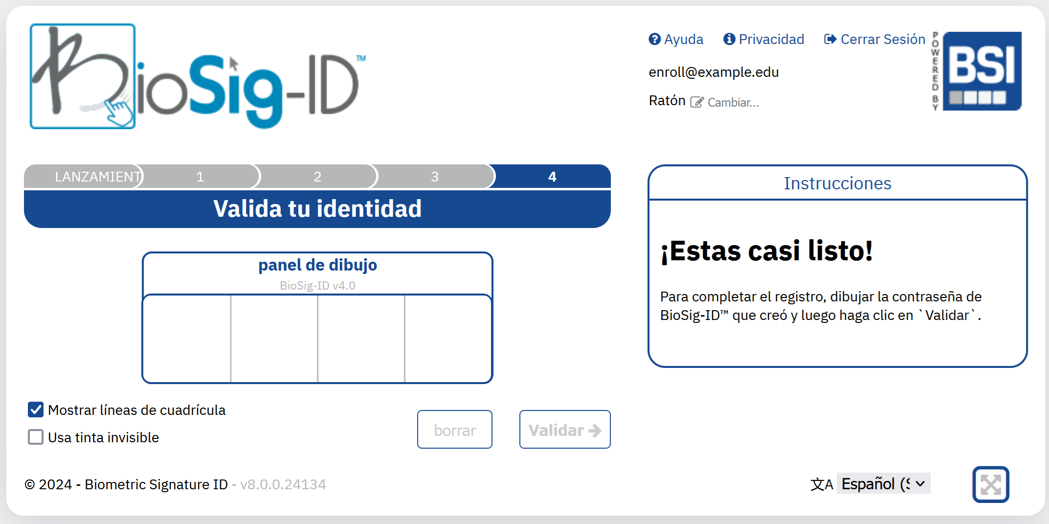 Inscripción paso a paso (artículo)